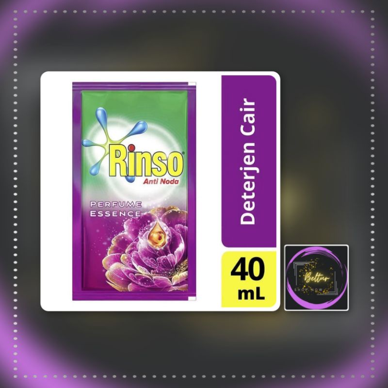 Jual Rinso Anti Noda ( Detergent Cair ) 38ml x 6 Sachet ( Perfume ...