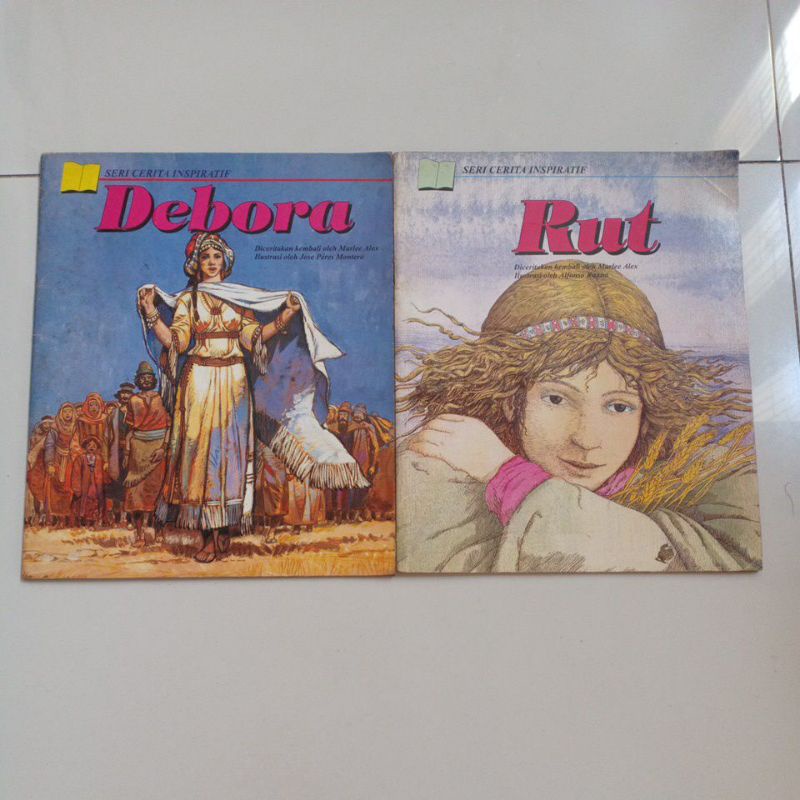 Jual PAKET Buku Seri Cerita Inspiratif Debora & Rut Bible Story Alkitab ...