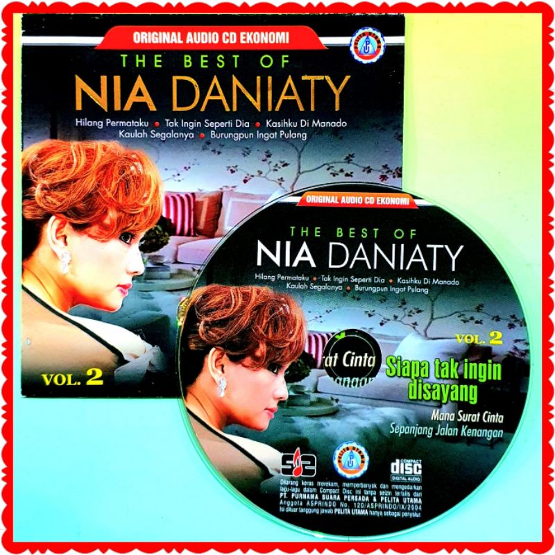 Jual KASET ASLI ORIGINAL COMPACT DISC AUDIO MUSIK LAGU NIA DANIATY-KASET ORIG COMPACT DISC BISA ...