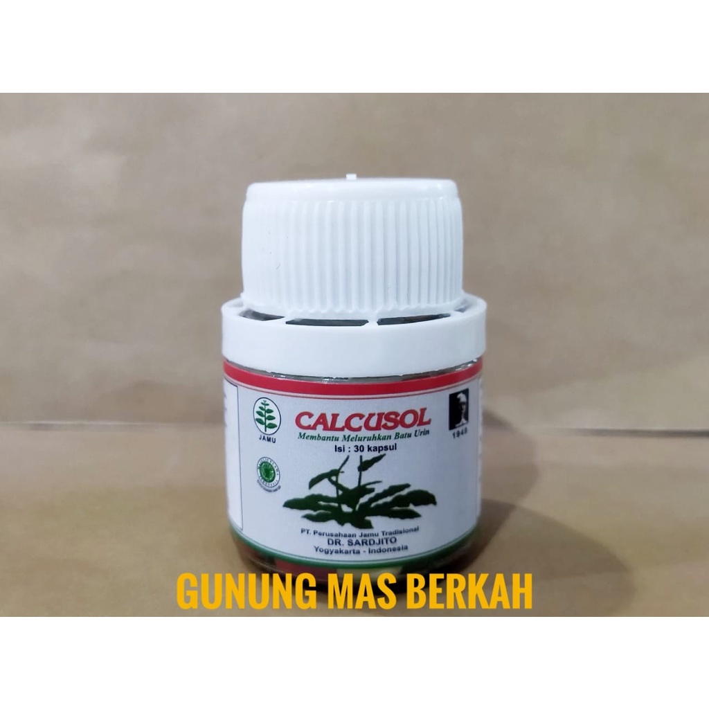 Jual CALCUSOL 30 KAPSUL - Membantu meluruhkan batu ginjal | Shopee Indonesia
