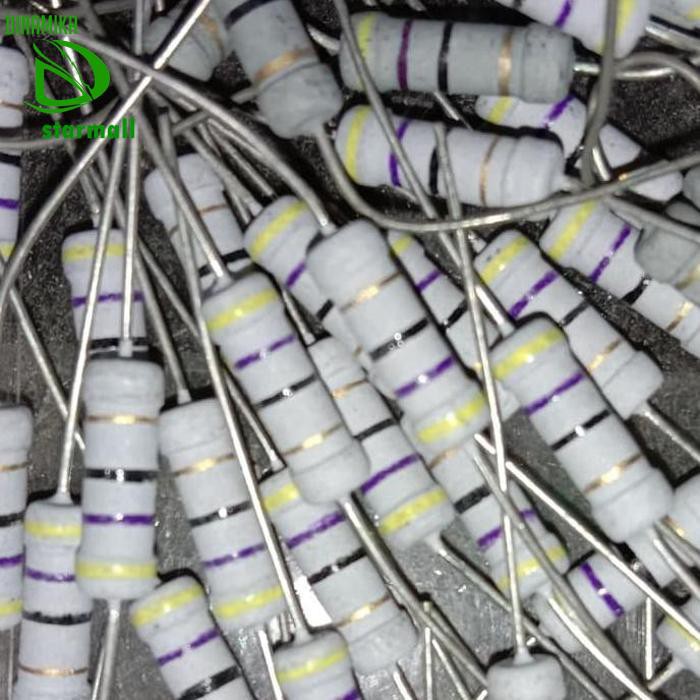 Jual Resistor 47 Ohm 47R 47Ohm 2Watt 2 Watt Toleransi 5% Pcmelebik54 Dijamin | Shopee Indonesia