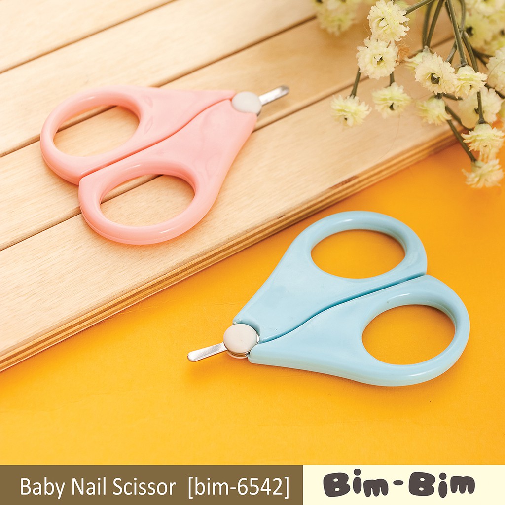 Jual Bim-Bim Baby Nail Scissor / gunting kuku bayi Indonesia|Shopee ...