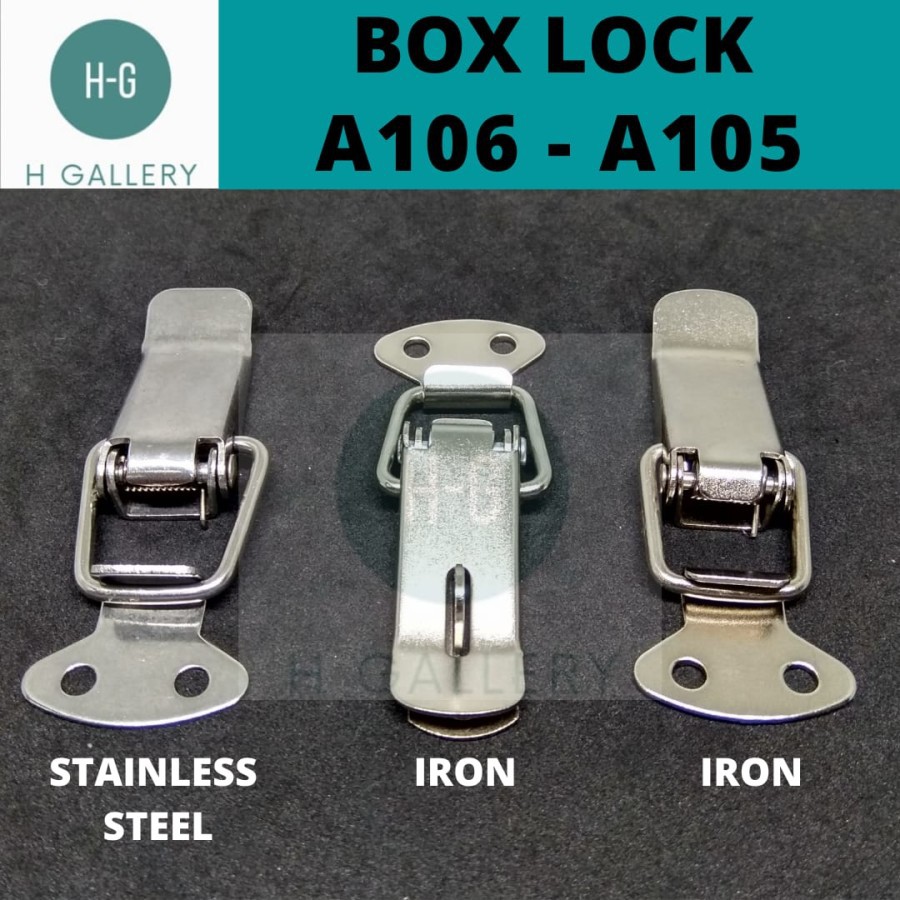 Jual BOX LOCK / KAITAN PETI / KAITAN KOPER / KAITAN TAS OVERVAL / A106 ...