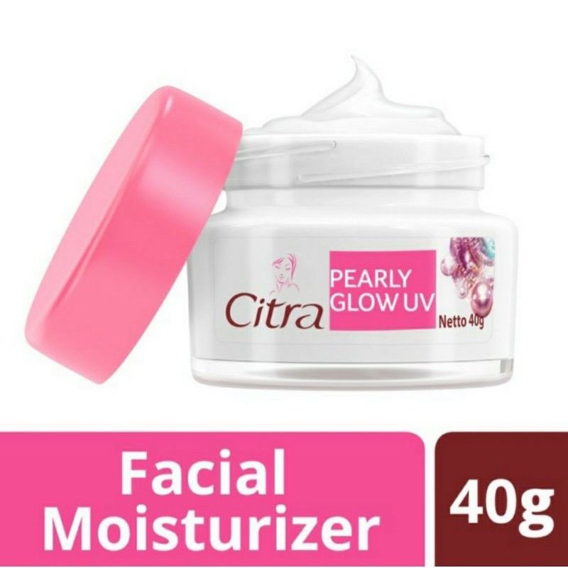Jual CITRA Moisturizer Cream Pearly Glow UV 40g | Shopee Indonesia