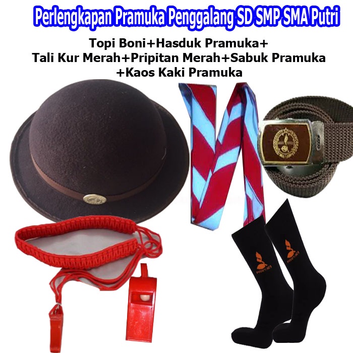 Jual Perlengkapan Pramuka Penggalang Putri SD SMP SMA-Topi Boni+Hasduk ... Jual Perlengkapan Pramuka Penggalang Putri SD SMP SMA-Topi Boni+Hasduk ...