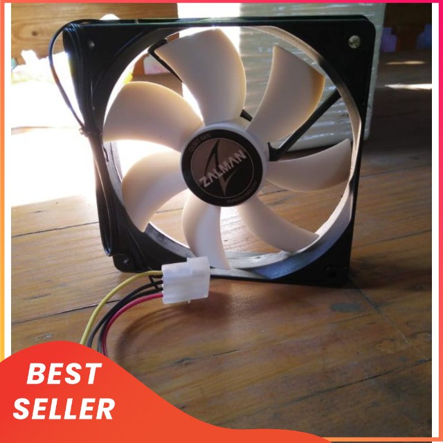Jual FAN CPU MOLEX BLACK 4 PIN FAN CASING FAN COOLING 12 CM MERK ZALMAN ...