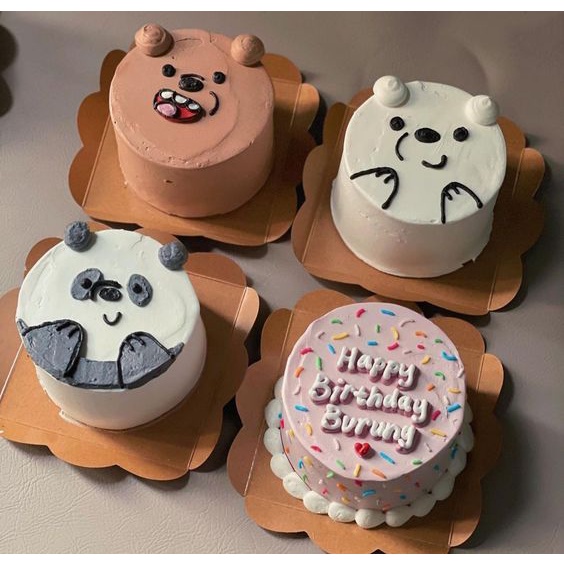 Jual Bento Cake/ Korean Cake Unique/Karakter Design by CemoCemo ...