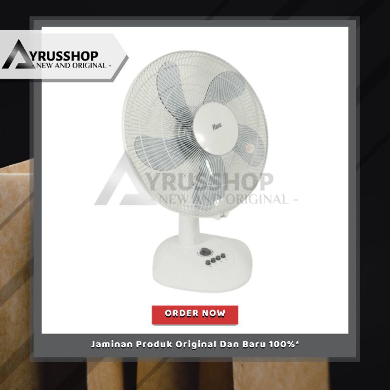 Jual Kipas Angin Meja Swing 16in 5 Baling-baling/Table Desk Fan/Penyejuk Udara/Kris | Shopee ...