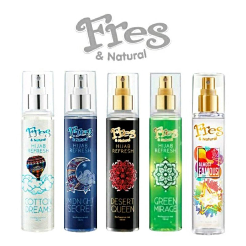 Jual PARFUM FRES & NATURAL SPREY 100 Ml | Shopee Indonesia