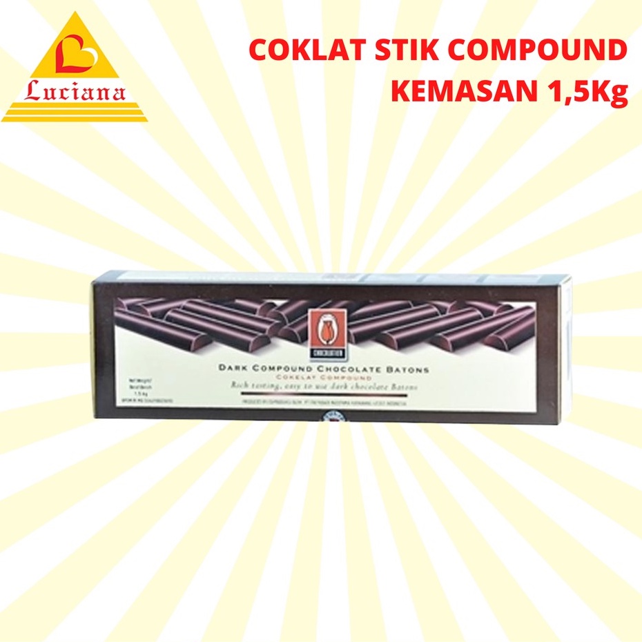 Jual Stik Coklat Chocolate Batons COMPOUND STICK Tulip Baton COCOA 1 ...