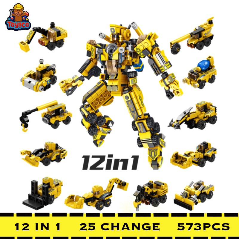 Jual [Toyico] Mainan Anak Blocks Set Balok Kreatif Fire Truck Castle ...