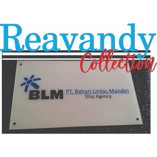 Jual Papan | Plang Akrilik | Papan Nama Perusahaan, Toko Dan Kantor ...