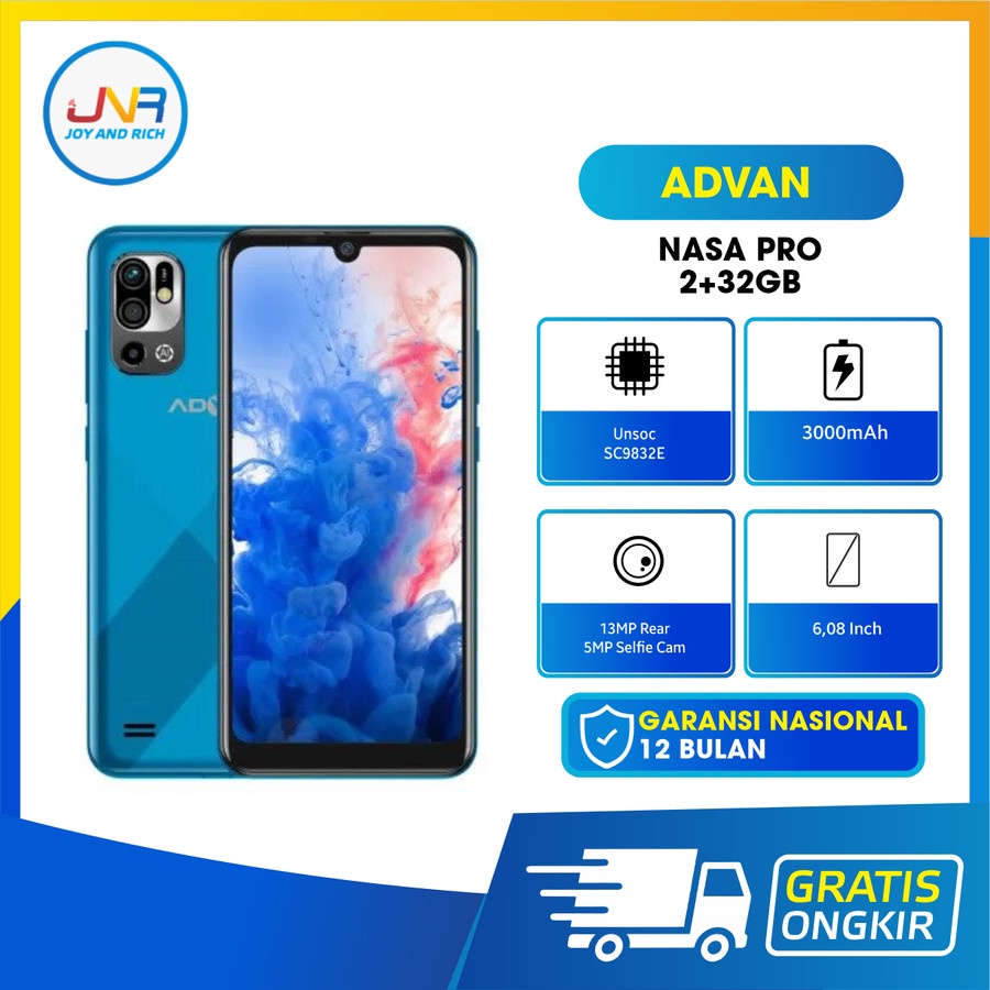 Jual Advan Nasa Pro Ram 2+32Gb Garansi Resmi | Shopee Indonesia