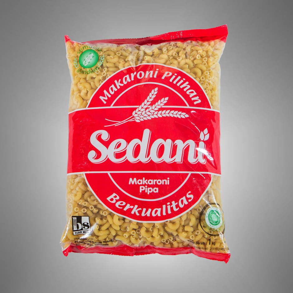 MAKARONI / MACARONI PASTA Indofood Sedani Pipa 1kg | Shopee Indonesia