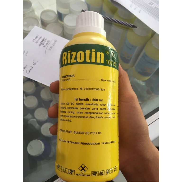 Jual Insektisida Rizotin 100 EC - 500 ml pembasmi semut dan hama pada ...