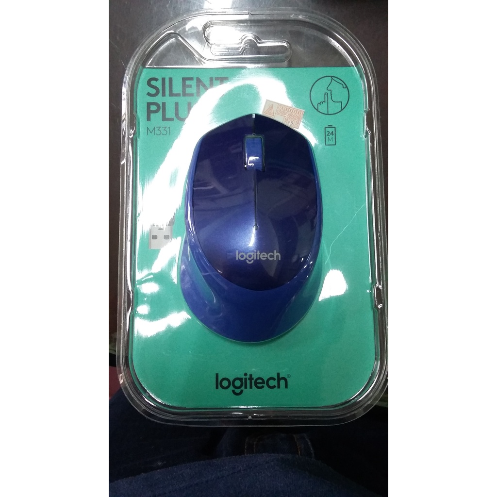 Jual Mouse Wireless Logitech M331 Silent Plus Original | Shopee Indonesia