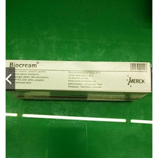 Jual BIOCREAM 20 G KRIM AMBIFILIK UNTUK KULIT DARI MERCK Original ...