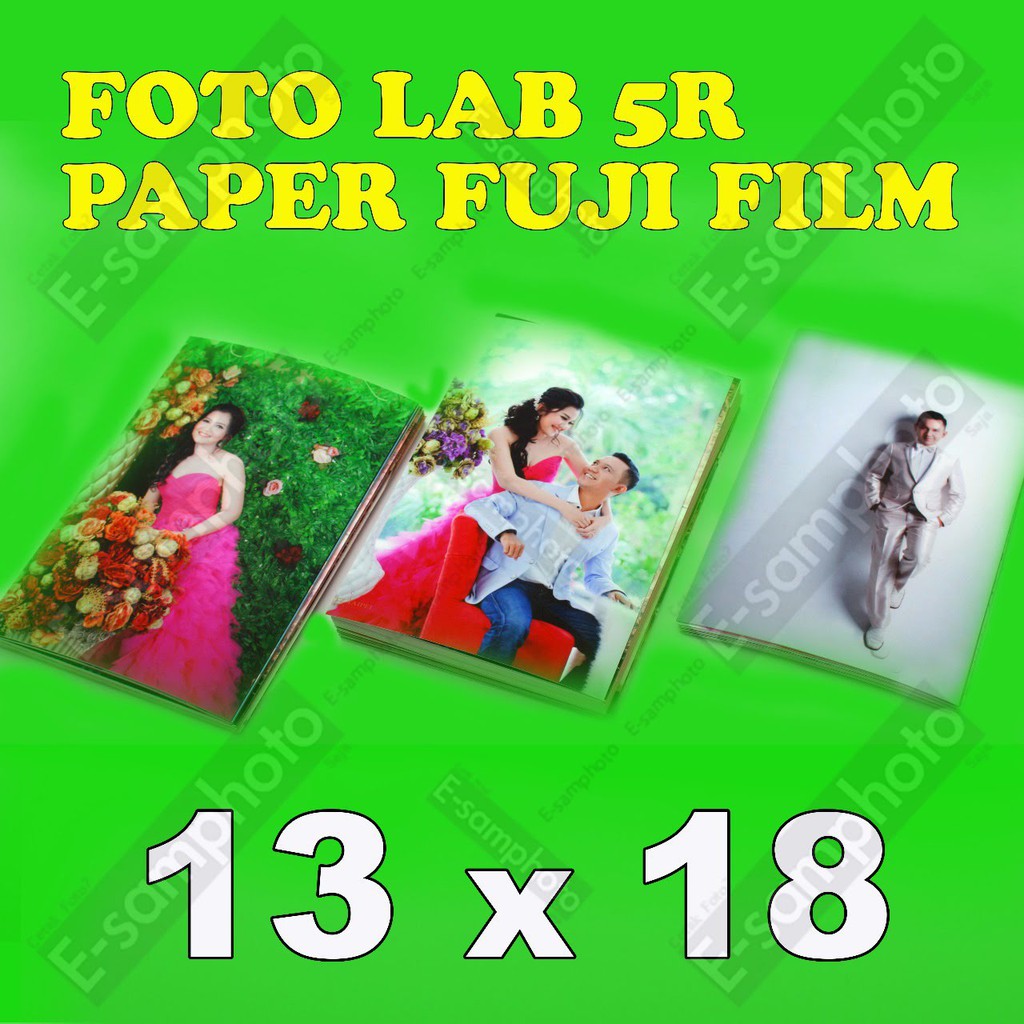 Jual Cetak Foto Paper Professional / Fujifilm / Kodak 5R 13x18 Doff ...