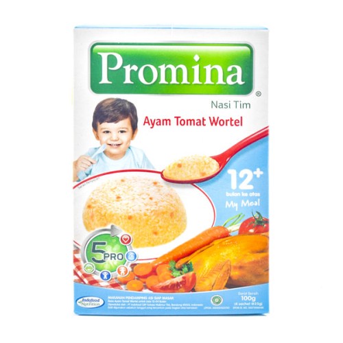 Jual Promina Nasi Tim Ayam Tomat Wortel 1T+ 100g | Shopee Indonesia