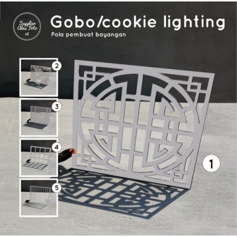 Jual GOBO / linghting photo maker props cookie jendela pengatur ...