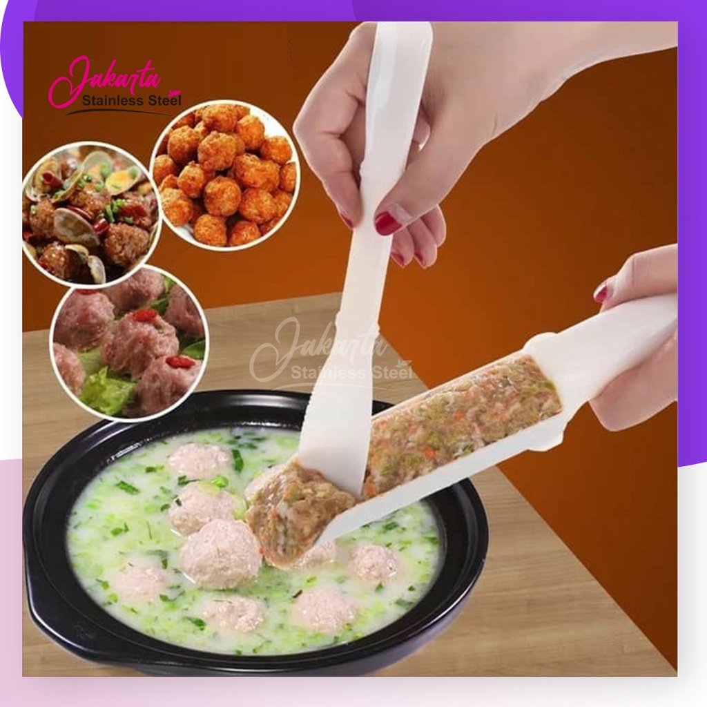 Jual JSS - Alat Cetak Pentol Bakso Cilok Meat Ball Maker Scoop Plastik ...