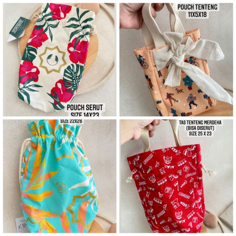 Jual The Body Shop Pouch (pilihan varian) Indonesia|Shopee Indonesia