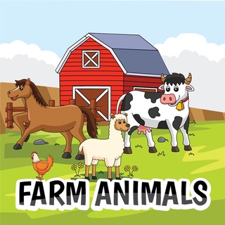 Jual GAMBAR & SKETSA MEWARNAI - TEMA FARM ANIMALS | Shopee Indonesia