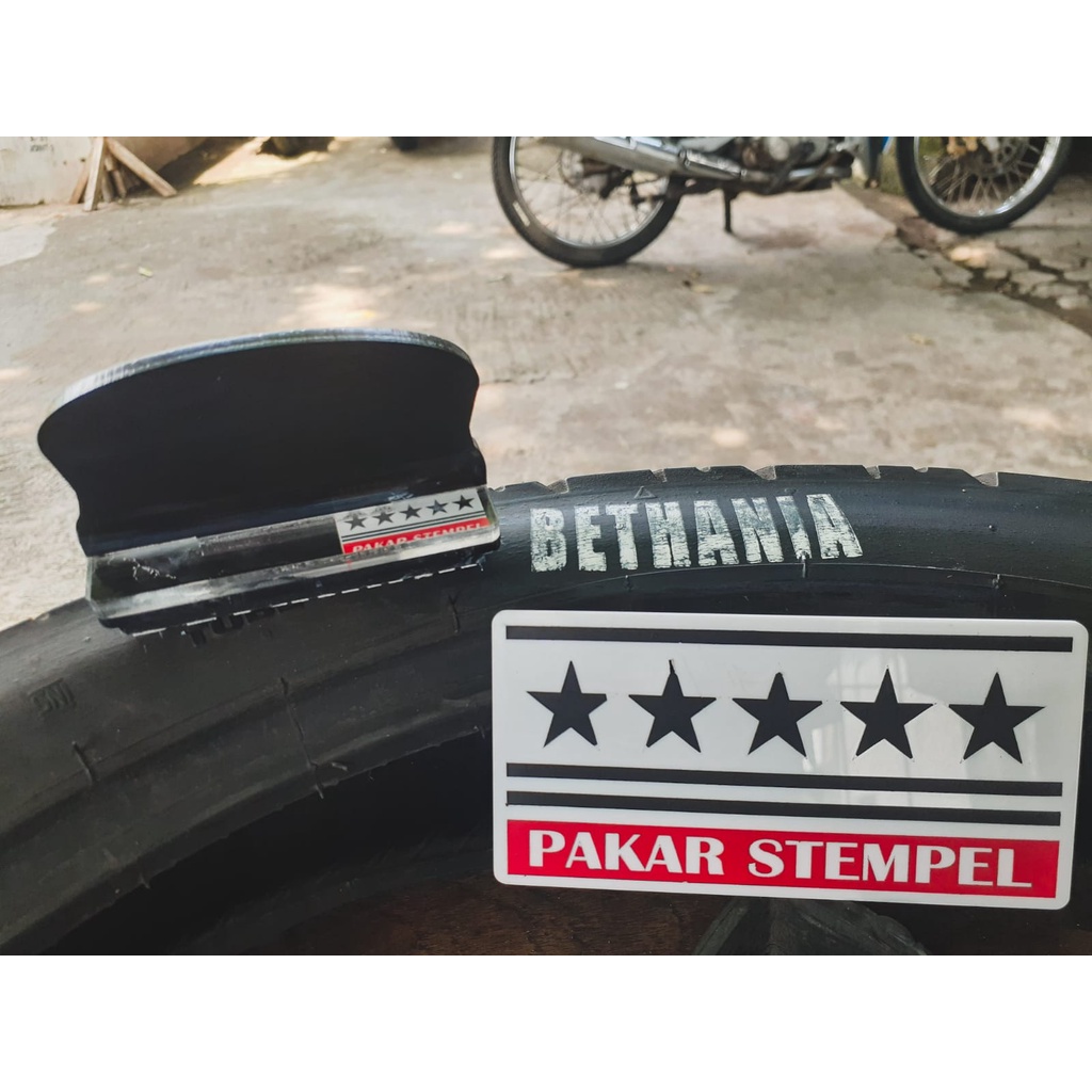 Jual Stempel Ban Paket Stempel Ban Mobil Truk Stempel Membranding Usaha ...