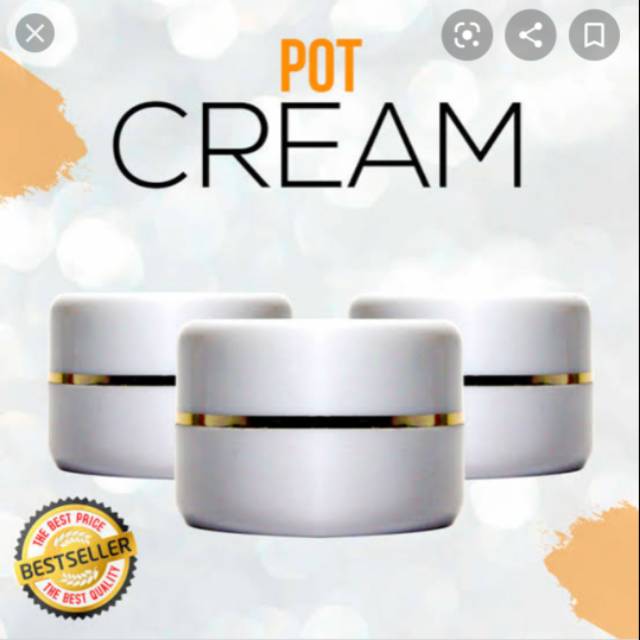 Jual Pot cream 15gr (putih) | Shopee Indonesia