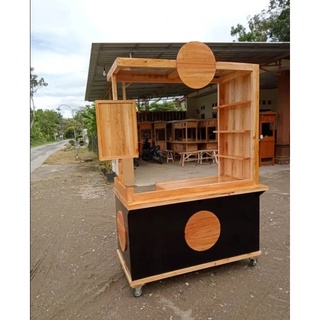 Jual Gerobak booth sempol / gerobak booth minuman thai tea boba ...