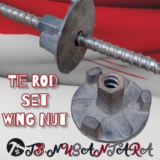 Jual tie rod bekisting 16mm SNI set wing nut bahan baja hitam kolam ...