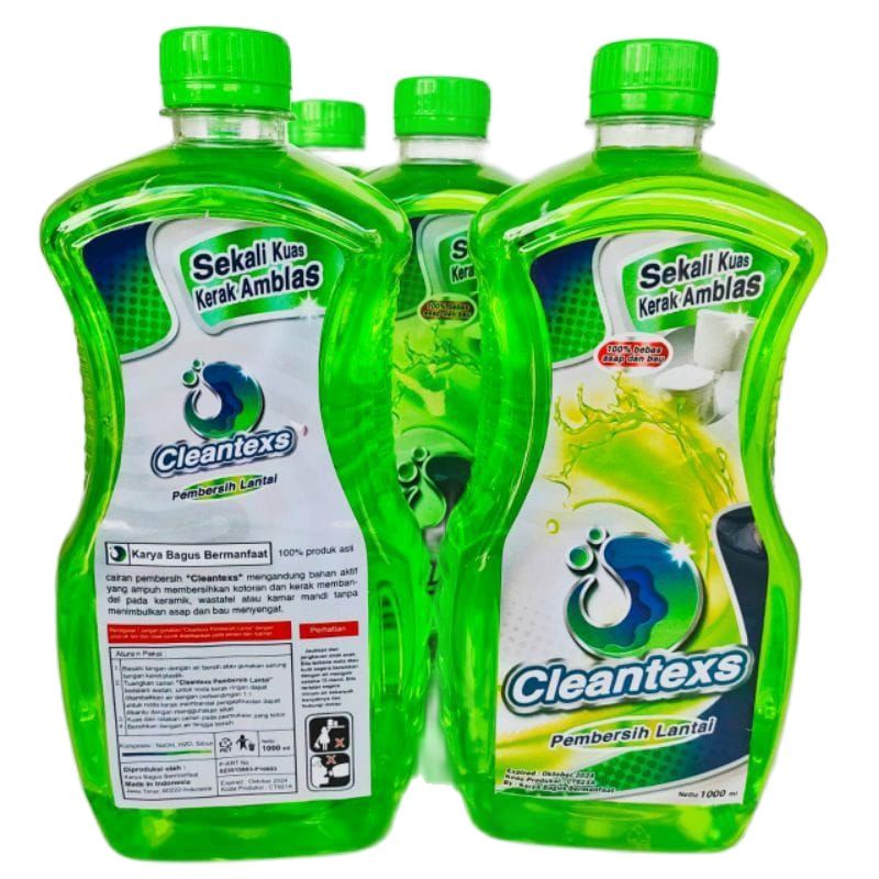 Jual Cleanteks Pembersih Lantai Kamar Mandi 1000 ML | Shopee Indonesia
