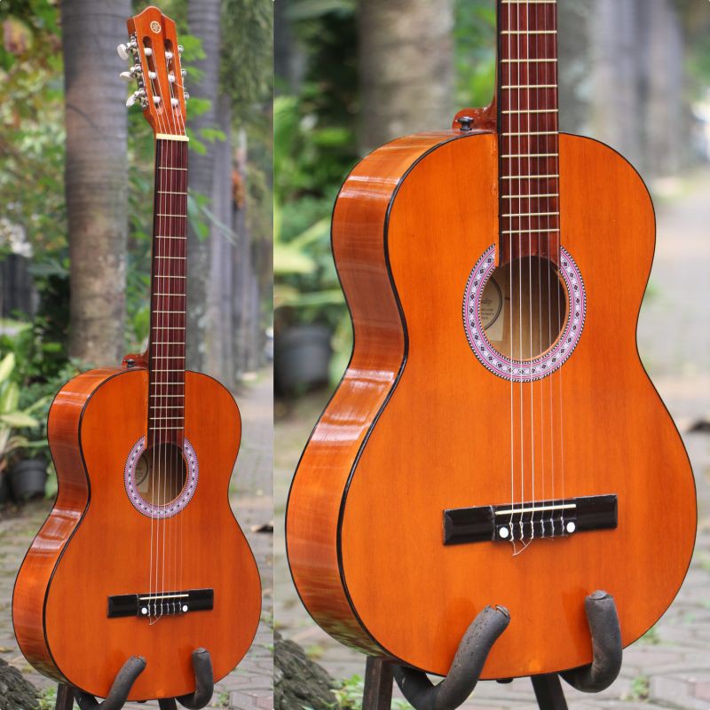 Jual gitar classic nilon/nylon senar empuk cocok untuk belajar atau ...