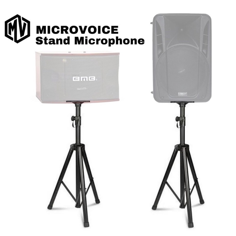 Jual Stand Speaker Active - Tripod Microvoive Speaker Harga Satuan | Shopee Indonesia