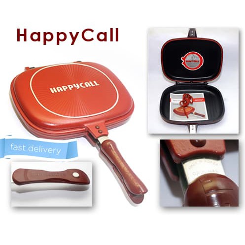 Jual HAPPY CALL JUMBO ORIGINAL 32CM KULIT JERUK PANCI TEFLON AS ON TV ...