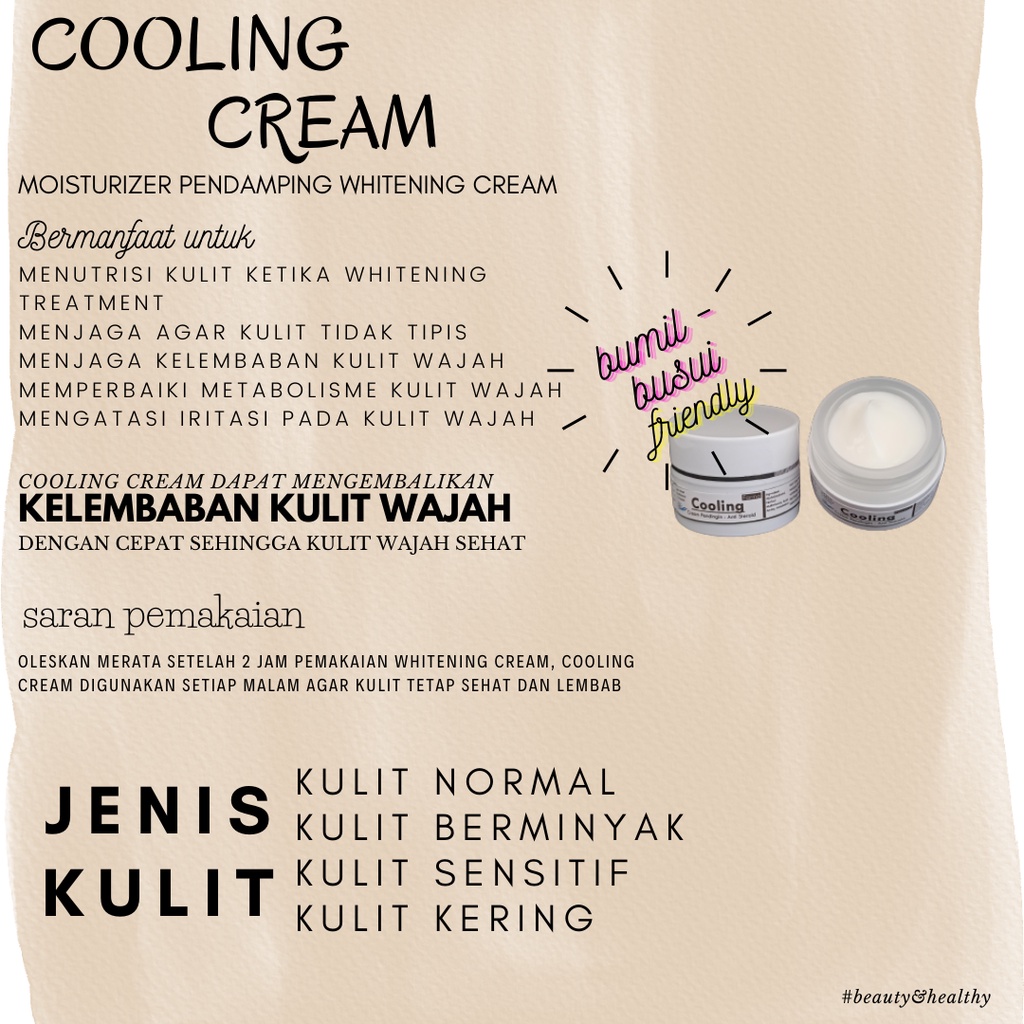 Jual Cooling Cream - Anti Inflamasi + Multivitamin | Shopee Indonesia