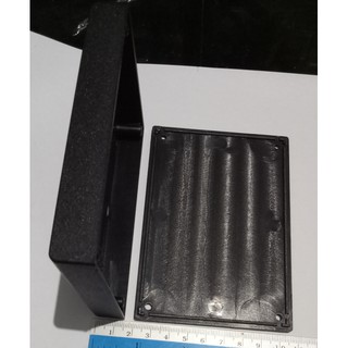 Jual BOX HITAM /BOX PLASTIK X7 (12,5x8,5x1,7 cm) BOX HITAM /BOX PLASTIK ...