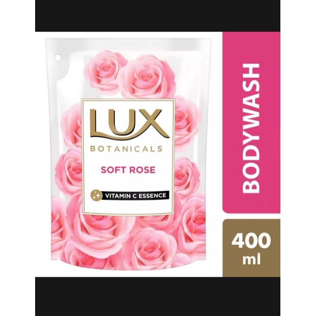 Jual LUX Sabun Mandi Cair Pink soft Rose refill 400ml | Shopee Indonesia