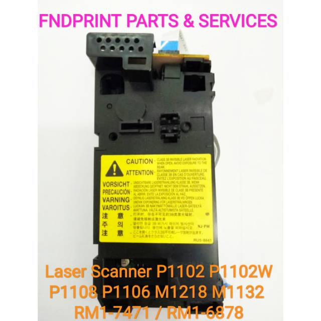 Jual Laser Scanner HP LJ P1102 P1102W P1106 P1108 M1132 M1212 M1136 ...