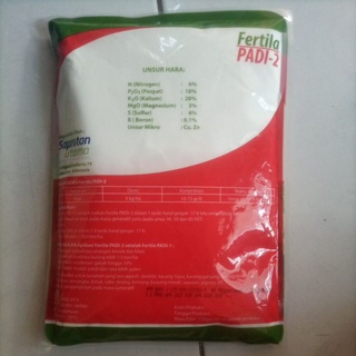 Jual Pupuk Soluble Fertila Padi 2 Pak Tani Kemasan 500 Gram Original ...