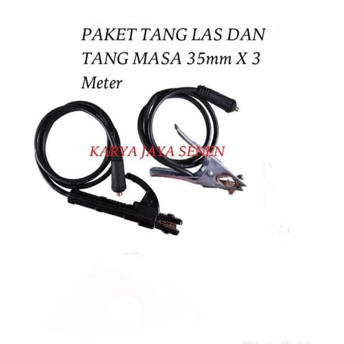 Jual Tang Las Set Stang Las Set Masa Kabel 3 Meter Welding Cable Set Karjasen35 Ayo Beli ...