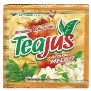 Jual TEA JUS 8 GRAM TEAJUS APEL GULA BATU LEMON MADU MELATI SACHET ...