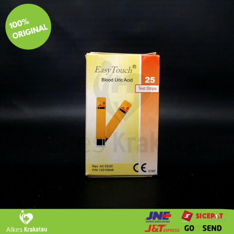 Jual Strip Asam Urat Easy Touch / Test Strips Uric Acid / Stik | Shopee ...