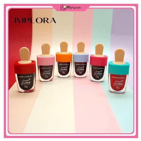 Jual Monsoon - Implora Cheek & Liptin | Impora Cheek & Lip Tin | Shopee ...
