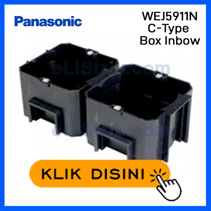 Jual PANASONIC C-Type Box Inbow WEJ5911N INBOW/OUTBOW DOOST plastik ...