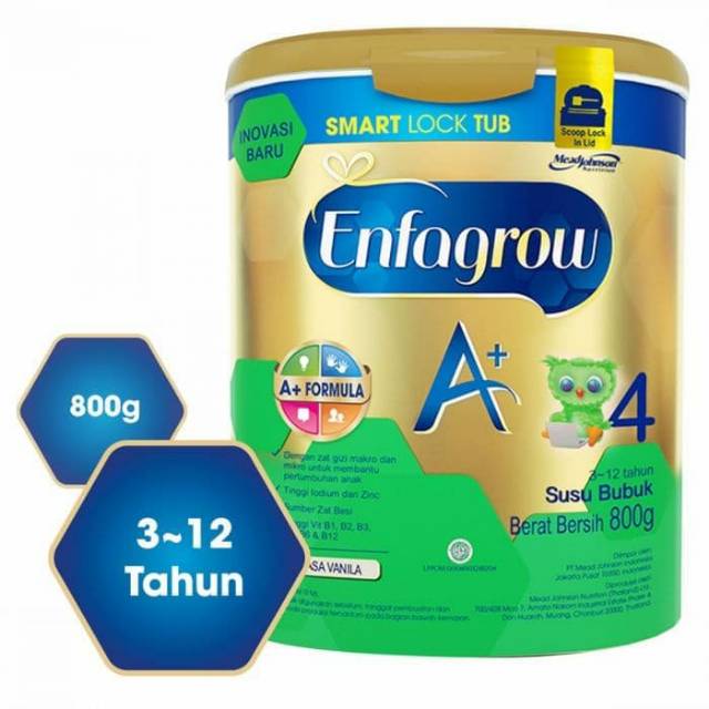 Jual Enfagrow A+4 Vanila 800gr | Shopee Indonesia