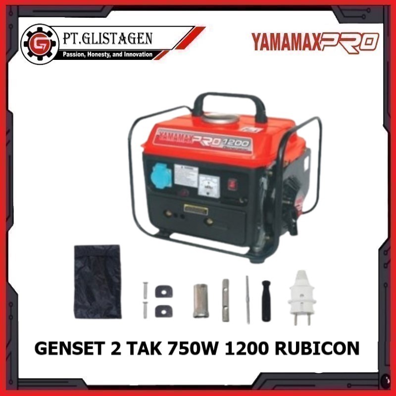 Jual Mesin Generator Listrik 750 Watt Genset 2 Tak YAMAMAX PRO 1200 ...