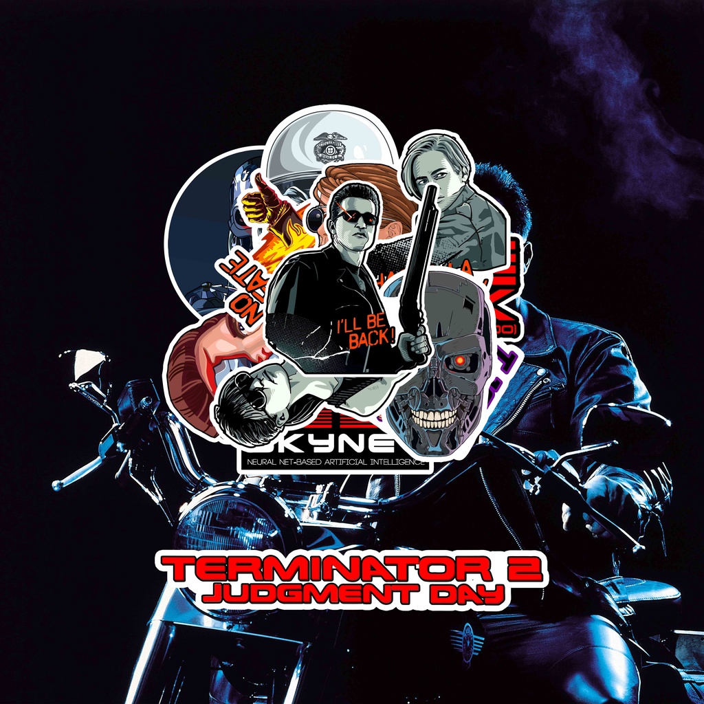 Jual Terminator Stiker Set Movie Stickers | Shopee Indonesia