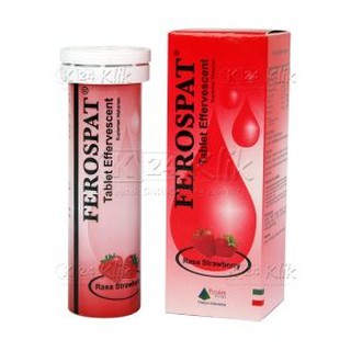 Jual FEROPLUS EFFERVESCENT TABLET BOX suplemen zat besi | Shopee Indonesia