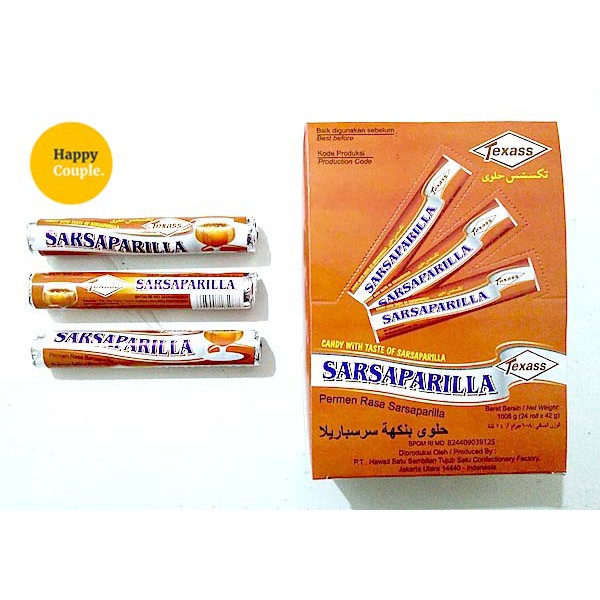 Jual Permen Jadul Texas Sarsaparilla Per 3 Roll / Sarsi Sarsaparila ...